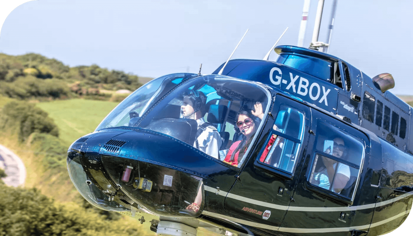Helicopter Rides near Yorkshire Three Peaks